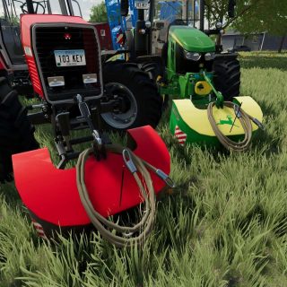 AGRI-WELD MF AND JD Weight Pack v1.0 FS22 Mod | Farming Simulator 22 Mod