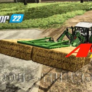 AGRIMAX BALE-GRAB v1.0 FS22 Mod | Farming Simulator 22 Mod