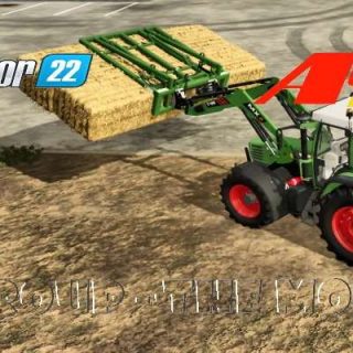 AGRIMAX BALE-GRAB v1.0 FS22 Mod | Farming Simulator 22 Mod