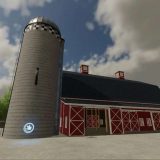 American Barn v1.0 FS22 Mod | Farming Simulator 22 Mod