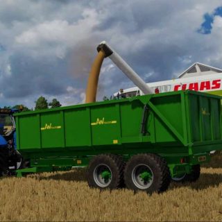 AW Monocoque 14T Trailer v1.0 FS22 Mod | Farming Simulator 22 Mod