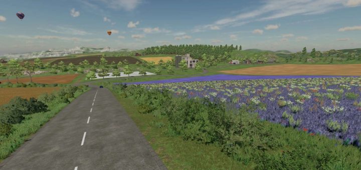 Azura Map V1.0 FS22 Mod | Farming Simulator 22 Mod
