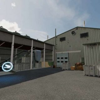 Big Grape Factory v1.0 FS22 Mod | Farming Simulator 22 Mod
