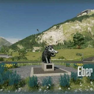 Boar Statue v1.0 FS22 Mod | Farming Simulator 22 Mod