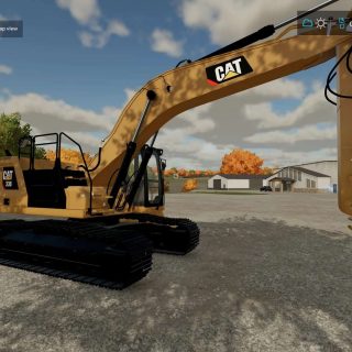 Cat 336 nxt gen v1.0 FS22 Mod | Farming Simulator 22 Mod
