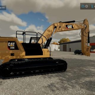 Cat 336 nxt gen v1.0 FS22 Mod | Farming Simulator 22 Mod
