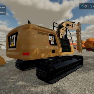 Cat 336 nxt gen v1.0 FS22 Mod | Farming Simulator 22 Mod