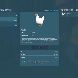 Chicken coop 5000 hens v1.0 FS22 Mod | Farming Simulator 22 Mod