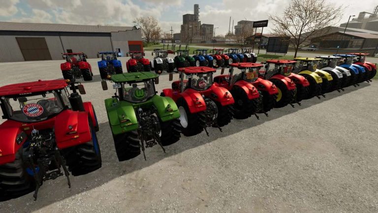 Claas Axion 960 Bundesliga Edition v2.1 FS22 Mod | Farming Simulator 22 Mod