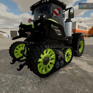 Claas Axion 960TT Monster Energy Edition v1.1 FS22 Mod | Farming Simulator 22 Mod