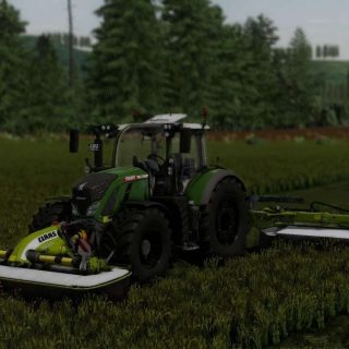 Claas DISCO Pack Black Edition v1.0 FS22 Mod | Farming Simulator 22 Mod