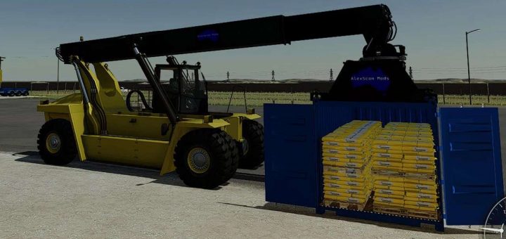 Container Reach Stacker Mods | Farming Simulator 22 Mods