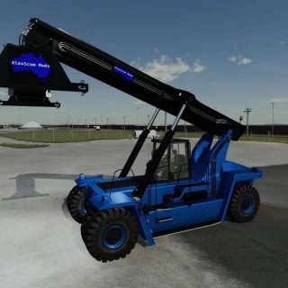Container Reach Stacker v1.0 FS22 Mod | Farming Simulator 22 Mod