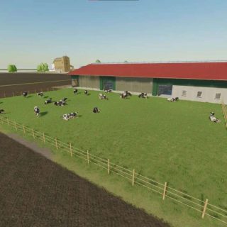Cow barn 5000vl v1.0 FS22 Mod | Farming Simulator 22 Mod