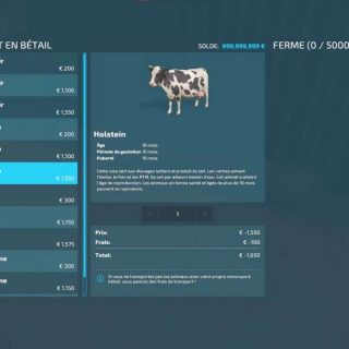 Cow barn 5000vl v1.0 FS22 Mod | Farming Simulator 22 Mod