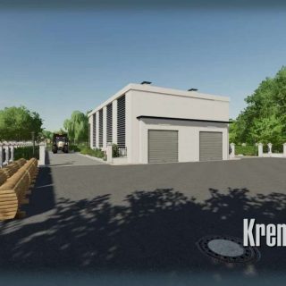 Crematorium v1.0 FS22 Mod | Farming Simulator 22 Mod
