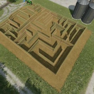 DIY Corn Maze v1.0 FS22 Mod | Farming Simulator 22 Mod