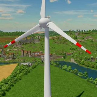 Enercon EP2-EP8 Windturbines v1.3 FS22 Mod | Farming Simulator 22 Mod