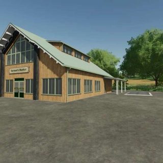 Farmers Market v1.0 FS22 Mod | Farming Simulator 22 Mod