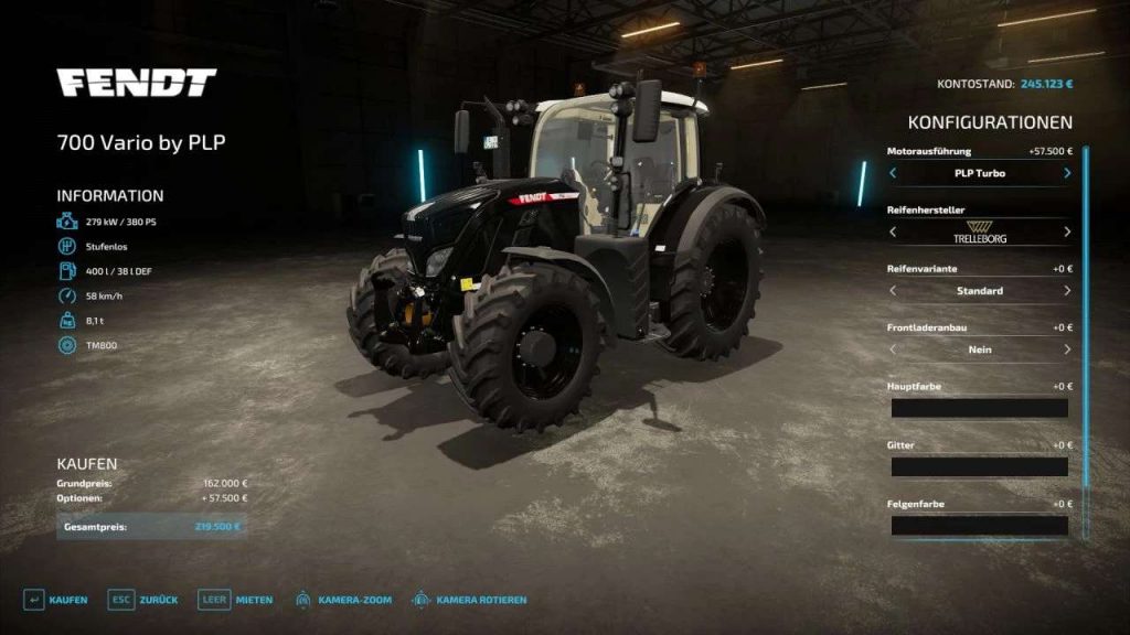 Fendt 700 Vario Edit v1.0 FS22 Mod | Farming Simulator 22 Mod