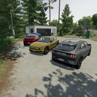 Ford Mustang Mach-E 2022 v1.0 FS22 Mod | Farming Simulator 22 Mod