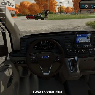 Ford Transit MK8 v1.0 FS22 Mod | Farming Simulator 22 Mod