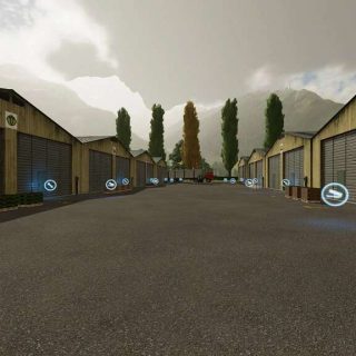 Fresh Products Warehouse Pack v1.0 FS22 Mod | Farming Simulator 22 Mod