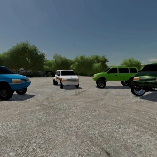 Dodge caravan 1991 V1.0 FS22 Mod | Farming Simulator 22 Mod