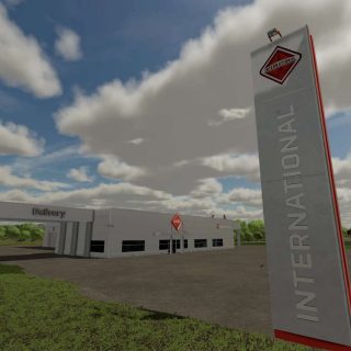 IH dealer decoration v1.0 FS22 Mod | Farming Simulator 22 Mod