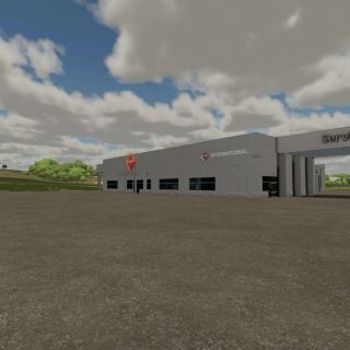 IH dealer decoration v1.0 FS22 Mod | Farming Simulator 22 Mod