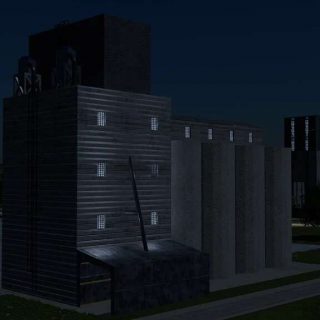 Grain Elevator v1.0 FS22 Mod | Farming Simulator 22 Mod