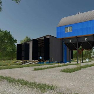 Grain Silo v1.0 FS22 Mod | Farming Simulator 22 Mod