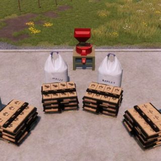 Grist Mill v1.0 FS22 Mod | Farming Simulator 22 Mod