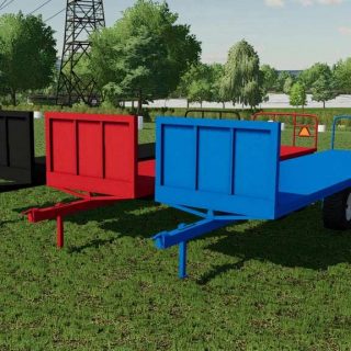 Homemade Bale Trailer v1.0 FS22 Mod | Farming Simulator 22 Mod