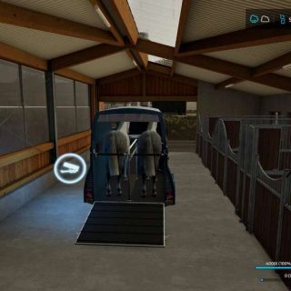 Horse Training Facility v1.0 FS22 Mod | Farming Simulator 22 Mod