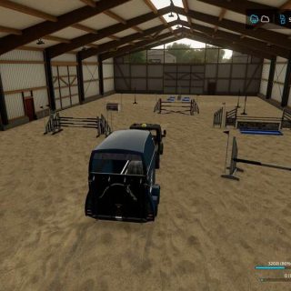 Horse Training Facility v1.0 FS22 Mod | Farming Simulator 22 Mod