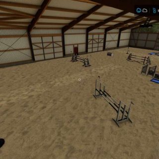 Horse Training Facility v1.0 FS22 Mod | Farming Simulator 22 Mod