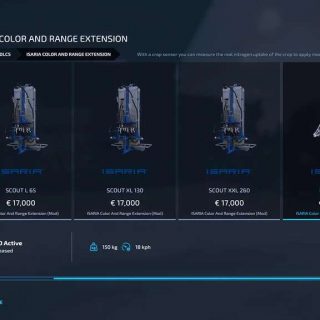 ISARIA Color And Range Extension v1.0 FS22 Mod | Farming Simulator 22 Mod