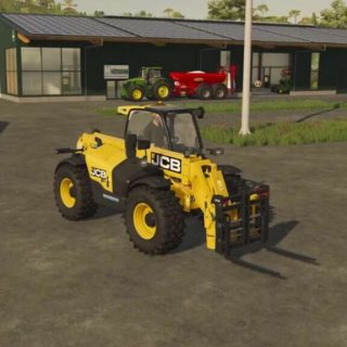 JCB Telehandler Attachments v1.1 FS22 Mod | Farming Simulator 22 Mod
