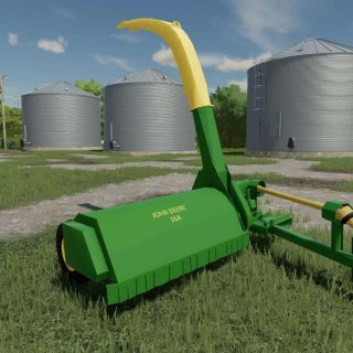 John Deere 16A Flail Chopper v1.0 FS22 Mod | Farming Simulator 22 Mod