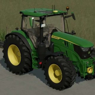 John Deere 6R Medium Frame Gen2 v1.0 FS22 Mod | Farming Simulator 22 Mod