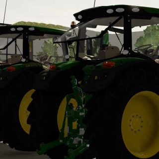 John Deere 6R pack v1.0 FS22 Mod | Farming Simulator 22 Mod