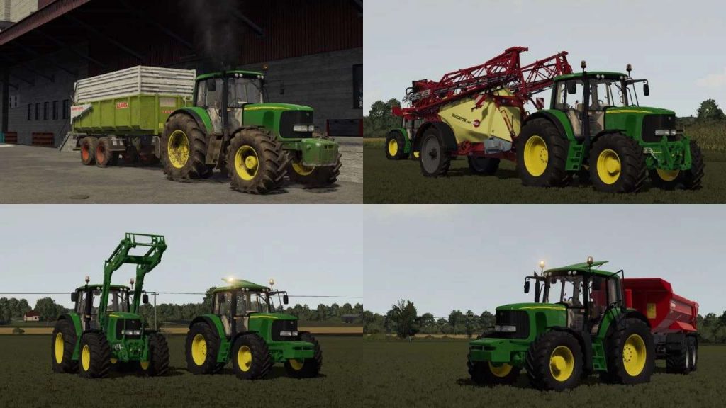 John Deere 6x20 Series v1.1 FS22 Mod | Farming Simulator 22 Mod