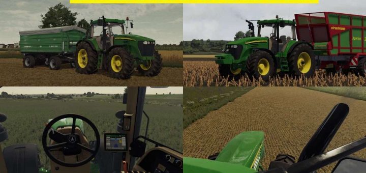 The Squad's John Deere 8110 v1.0 FS22 Mod | Farming Simulator 22 Mod