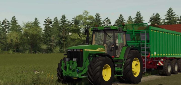 John Deere 8020 Series v1.0 FS22 Mod | Farming Simulator 22 Mod