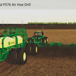 John Deere C850 Air Cart And P576 Air Hoe Drill v1.0 FS22 Mod | Farming ...