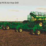 John Deere C850 Air Cart And P576 Air Hoe Drill v1.0 FS22 Mod | Farming ...