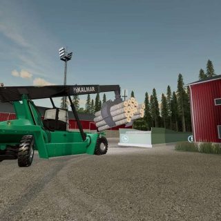 Kalmar timberloader v1.0 FS22 Mod | Farming Simulator 22 Mod