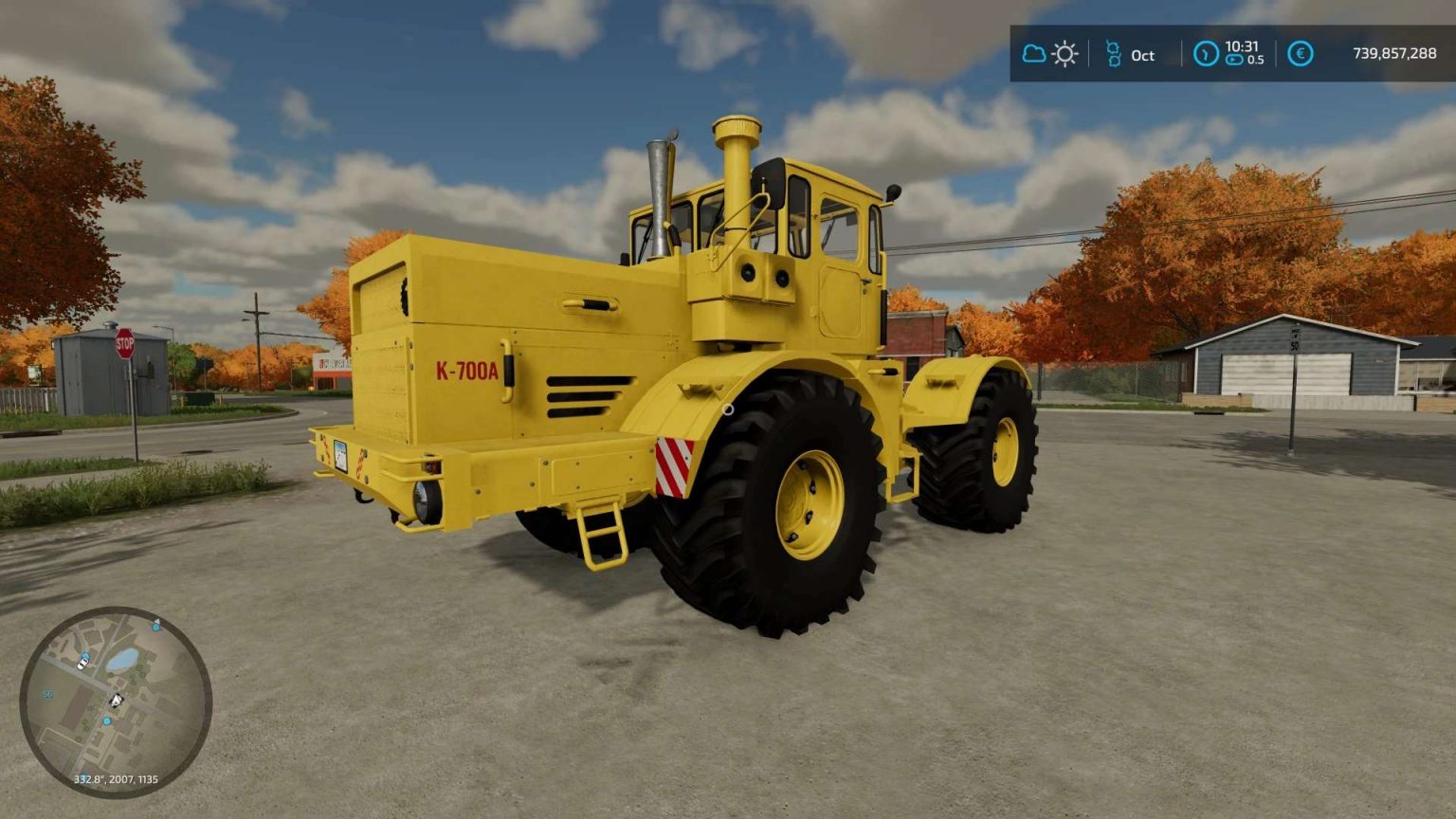 Kirovets K-700A v1.0.1.3 FS22 Mod | Farming Simulator 22 Mod