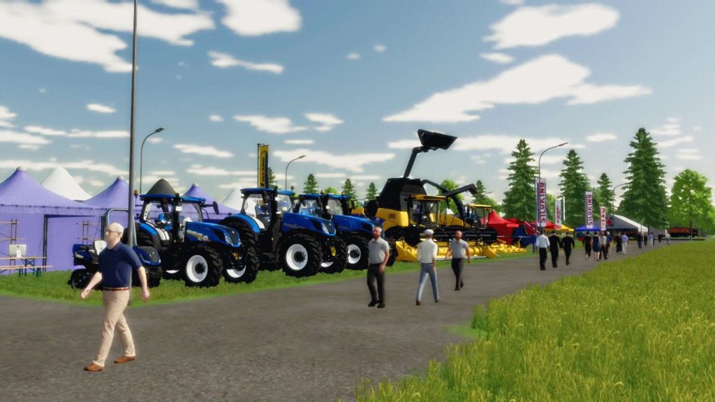 La Foire De Poussay v1.0 FS22 Mod | Farming Simulator 22 Mod